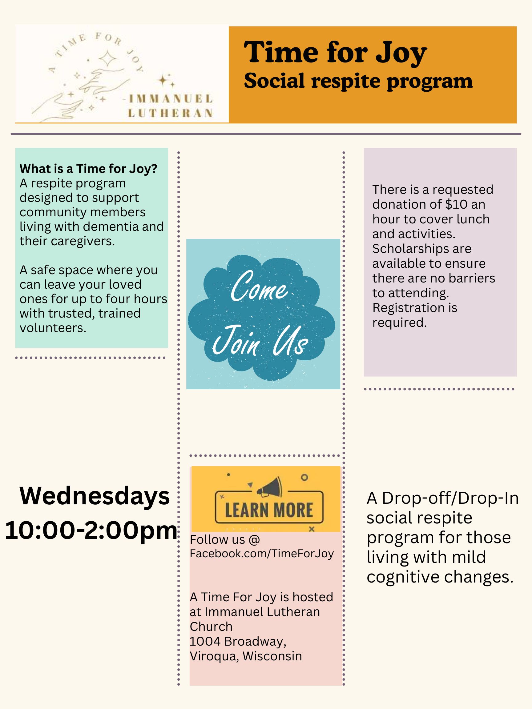 Time for Joy - Viroqua Chamber